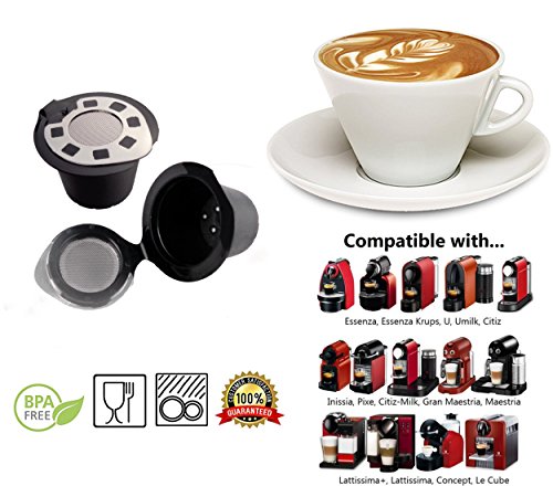 Reusable-Nespresso-Capsules-6-Pack-Refillable-Pods-For-Nespresso ...