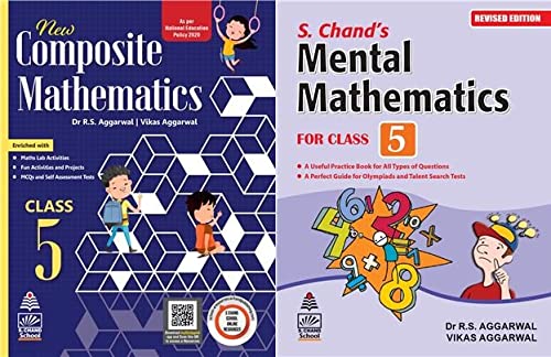 Amazon.in: Buy New Composite Mathematics Class 5 + S Chand's Mental ...