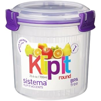 Sistema To Go Compact Breakfast Storage Container, 530 ml: Amazon.co.uk ...