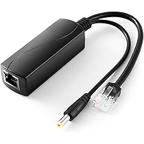 Wall Plug Poe Injector With 12 V 24V/48V 1A POE Injector EU US UK Wall ...
