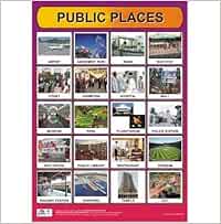 Buy Public Places Chart for kids Book Online at Low Prices in India ...