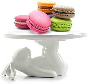 Bunny Rabbit Ceramic Plate,Dishes for Dessert Food Server Tray,Cute ...