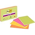 Meeting Notes Super Sticky Post-it, couleurs néon, 203mmx152mm, 45 ...