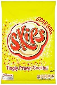 Skips Prawn Cocktail Flavour Grab Bag 40 G (Pack of 24): Amazon.co.uk ...