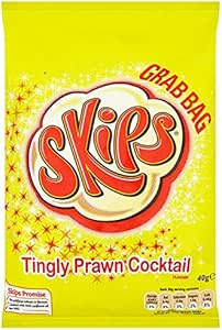 Skips Prawn Cocktail Flavour Grab Bag 40 G (Pack of 24): Amazon.co.uk ...