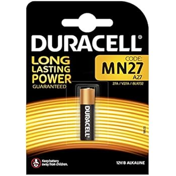 Duracell MN27 27A A27 L828 12V Security Cell Alkaline: Amazon.co.uk ...