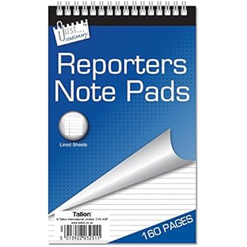 Pukka Pad PP00121 80gsm Reporters Shorthand Notebook- Pack of 3: Amazon ...