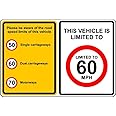 Please be aware of the road speed limits of this vehicle - This vehicle ...
