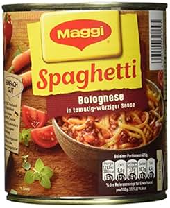 Maggi Spaghetti Bolognese | Nudelgericht mit Fleisch- und Tomatensauce ...