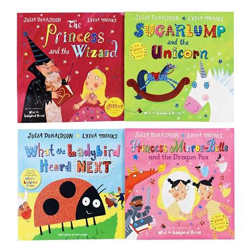 Princess Mirror-Belle and the Dragon Pox and other Stories 4 Books Set ...