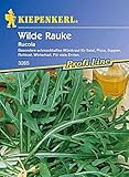 Rucola oder Rauke aus dem eigenen Garten - nachgeharkt