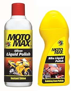Pidilite Combo of Motomax Silicone Liquid Polish (200 ml) and Bike ...