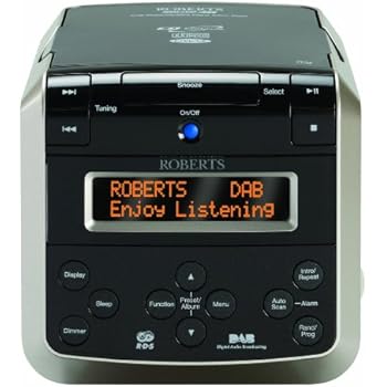 Roberts CD9959 Swallow LW/MW/FM Radio CD Player - Grey/Silver: Amazon ...