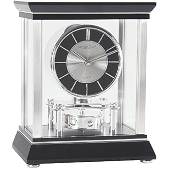 Dartington Crystal Mantle Clock, Black: Amazon.co.uk: Kitchen & Home