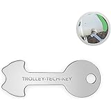 £1 Coin Key Ring Trolley Token Metal Holder: Amazon.co.uk: Kitchen & Home