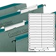 Twinlock Crystalfile 78290 linked suspension file white card inserts ...