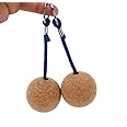 2Pcs Cork Ball Floating Keychain Round 50Mm Float Buoyant Rope Kayak ...