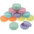 ZHIYE Travel Pots, 12pcs Sample Bottles Pots, 10ml Small Reusable ...