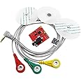RoboThings EMG Sensor Module with Cable and Electrodes : Amazon.in ...