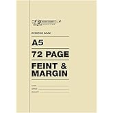 Freedom Stationery 4 Quire 384 Pages A4 Feint and Margin Counter Books ...