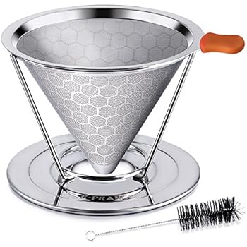 Amazon.de: Walküre Porzellan Tassenfilter weiß Dauerfilter Kaffeefilter ...