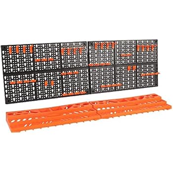 VonHaus Garage Wall Tool Rack Pegboard + Shelf Tool Organiser/Holder ...