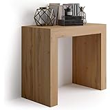 Mobili Fiver, First, Extendable Console Table, Oak, Made In Italy : Amazon.co.uk: Home & Kitchen