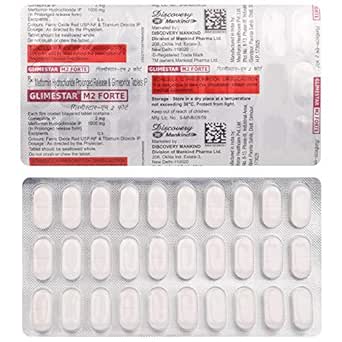Glimestar - M2 Forte - Strip of 30 Tablets : Amazon.in: Health ...