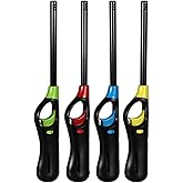 Jet Flame BBQ Lighters - 5 Pack Windproof Child-Resistant Multipack ...