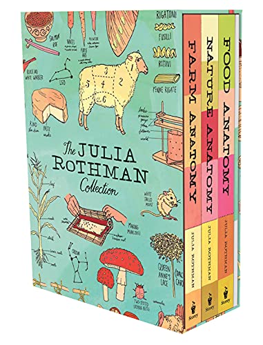 The Julia Rothman Collection: Farm Anatomy, Nature Anatomy, And Food ...