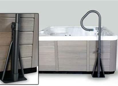 Essentials Spa Side Undermount Handrail with LED Lighting - Safety Rail ...