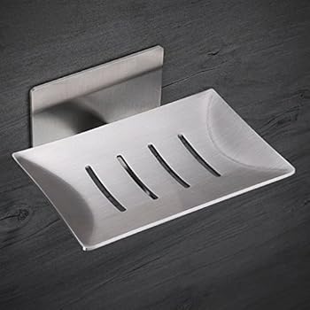 Hicollie Seifenhalter Seifenschale Seifenablage aus Edelstahl 3M ...
