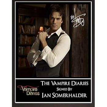 Memorabilia The Vampire Diaries Cast Signed Autograph Signature ...