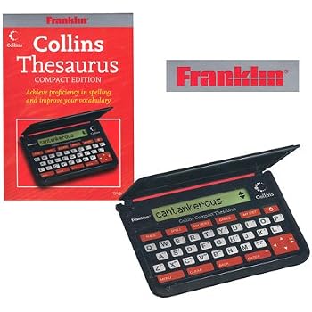 Franklin TPQ109 Collins Thesaurus Compact Edition: Amazon.co.uk: Office ...