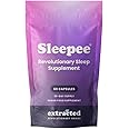 Extracted Sleepee Natural Sleep Supplement & Anxiety Aid - High Potency Formula with 11 Sleep ...