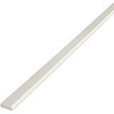 White, 30mm x 5m Cloaking Fillet uPVC Plastic Window Door Architrave ...