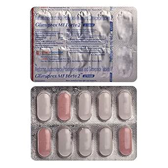 Glimiprex MF Forte 2 - Blister Pack of 10 Tablets : Amazon.in: Health ...