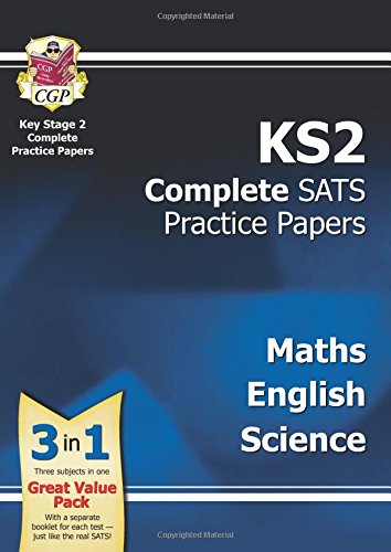 KS2 Complete SATS Practice Papers Pack: Science, Maths & English (for ...
