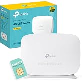 TP-Link TL-MR105 4G LTE WiFi Router, 4G Router, Plug&Play, SIM Card ...