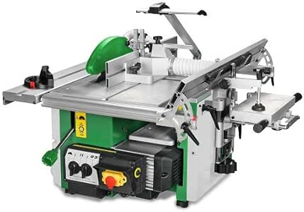 Holzkraft Machine combinée 5 gaufrages (fraiseuse toupie, rabot à fil ...