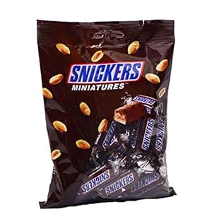 Snickers Miniatures Chocolate 150GM (Pack Of 2): Amazon.in: Grocery ...