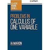 Buy Problems In CALCULUS OF ONE VARIABLE (Old Edition) Book Online at ...