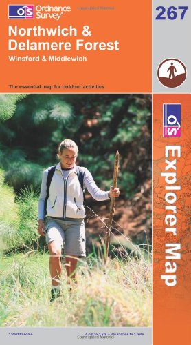 Northwich and Delamere Forest (Explorer Maps): Sheet 267 (OS Explorer ...
