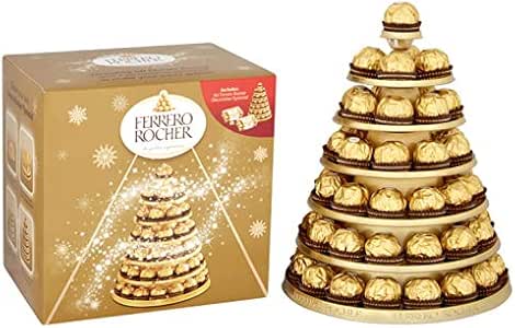 Ferrero Rocher Chocolate Pyramid Christmas Gift, 750 g: Amazon.co.uk ...