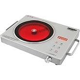 Buy Bajaj IRX 220F Infrared Induction Cooktop | 2200 Watts | 11 Power ...