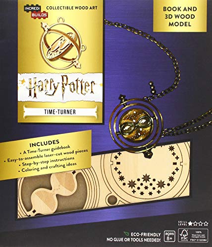 Buy IncrediBuilds: Harry Potter: Time-Turner Book and 3D Wood Model ...