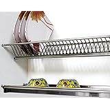 DBR Stainless Steel Dish Plate Rack Drainer GTPT for Kitchen, Cabinet ...