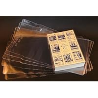 10X Clear Plastic Paperback Book Covers 200MM : Amazon.co.uk ...