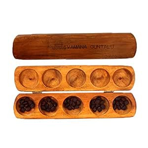 Buy Ancient Living Vamana Guntalu / Pallanghuzi / Mancala Wooden Board ...