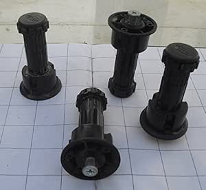 Plinth Fittings 105 mm Load Capability 150 Kgs Each, Secondhand by Ebco ...